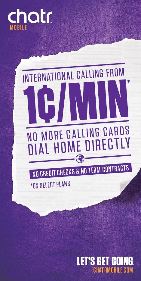 Chatr going nationwide with new plans - Cartt.ca