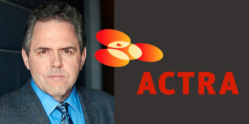 David Sparrow elected ACTRA National president - Cartt.ca