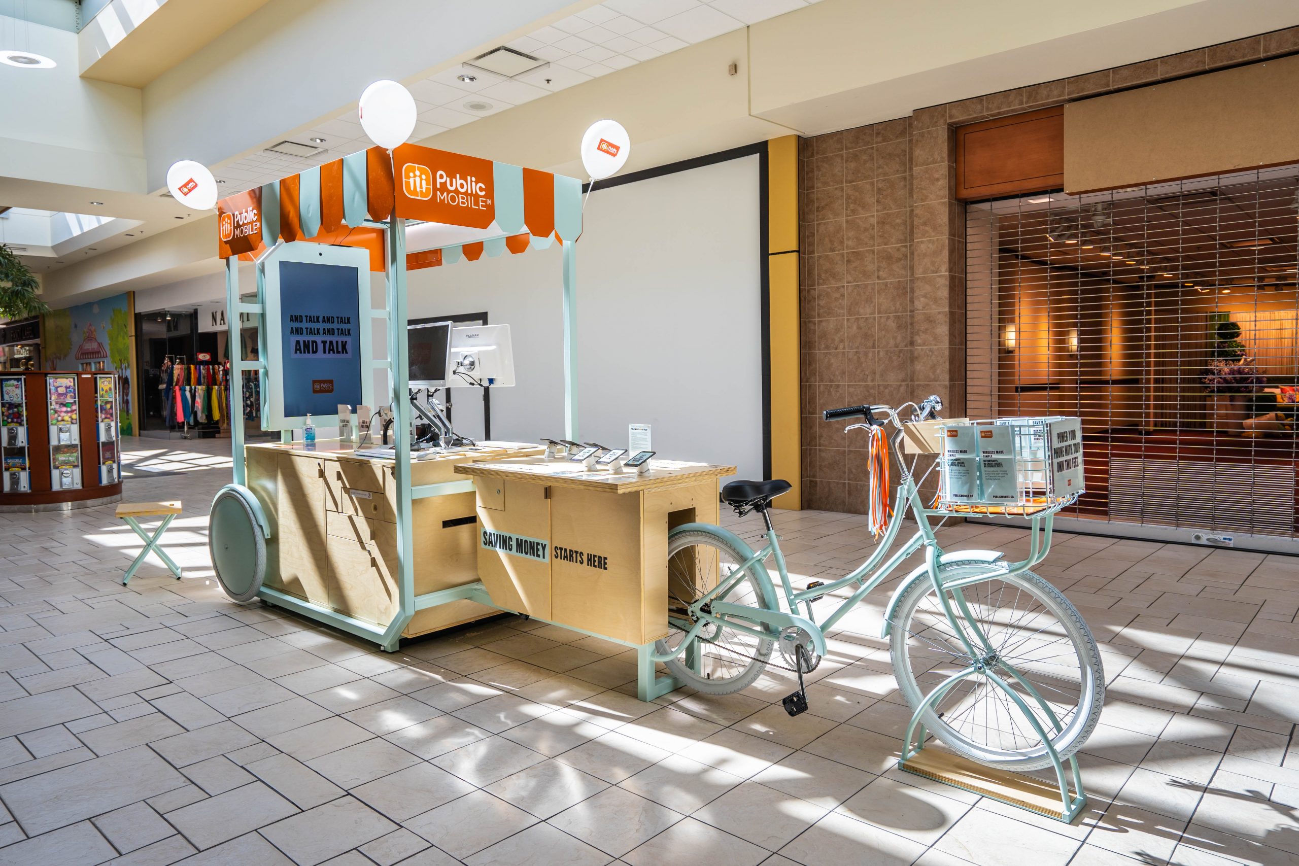 Public Mobile rides into malls - Cartt.ca