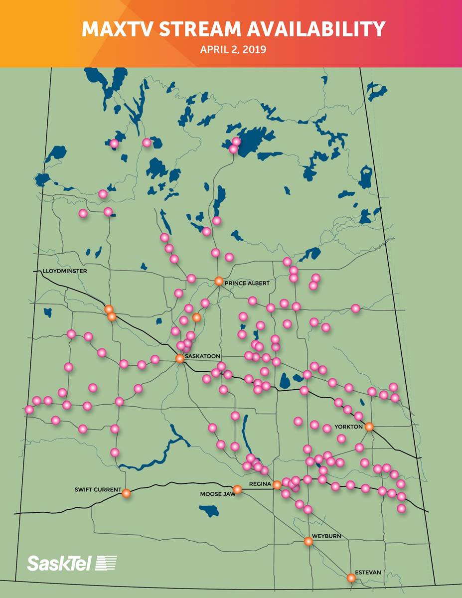 SaskTel brings maxTV Stream to 27 more communities - Cartt.ca