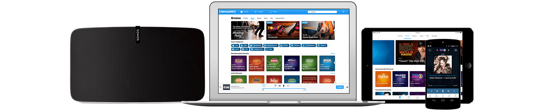 New SiriusXM Canada streaming package designed for listening outside of ...
