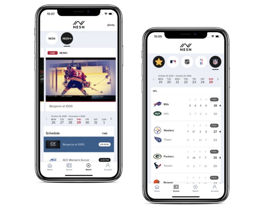 Toronto app maker helps New England Sports Network launch streaming ...
